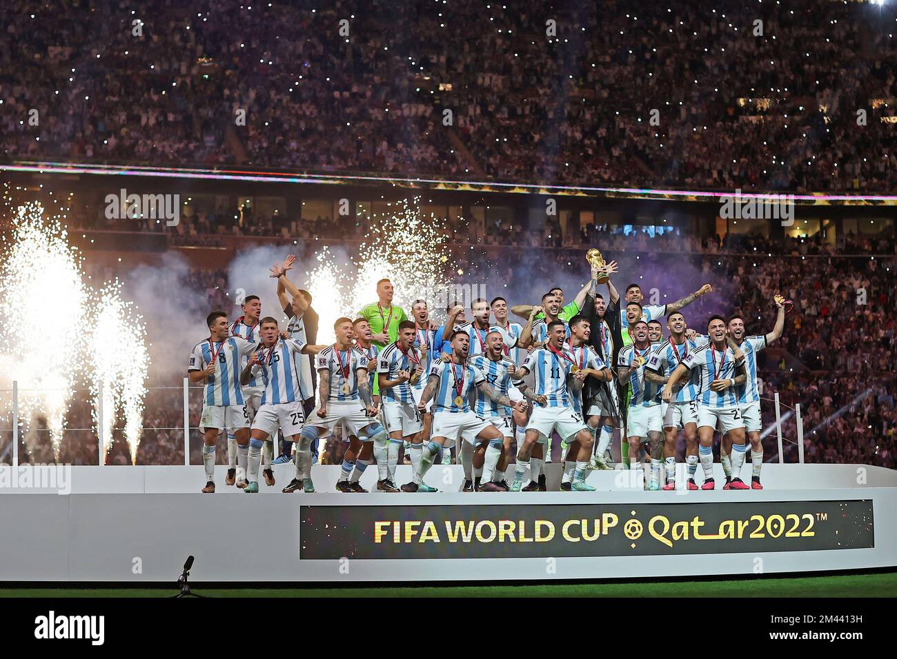 Lusail Iconic Stadium, Lusail, Qatar. 18th Dec, 2022. FIFA World Cup ...