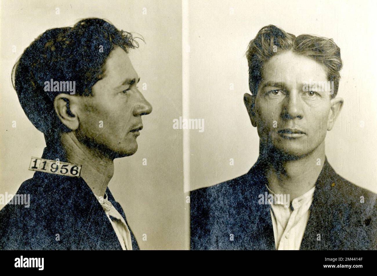 Photograph of Gilbert C. Falls. Bureau of Prisons, Inmate case files ...