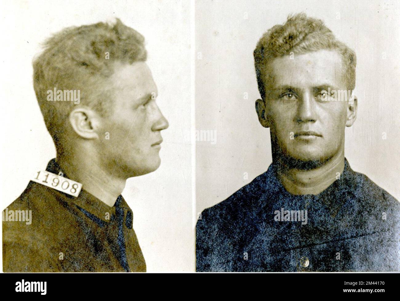 Photograph of Fred G. Mack. Bureau of Prisons, Inmate case files Stock ...