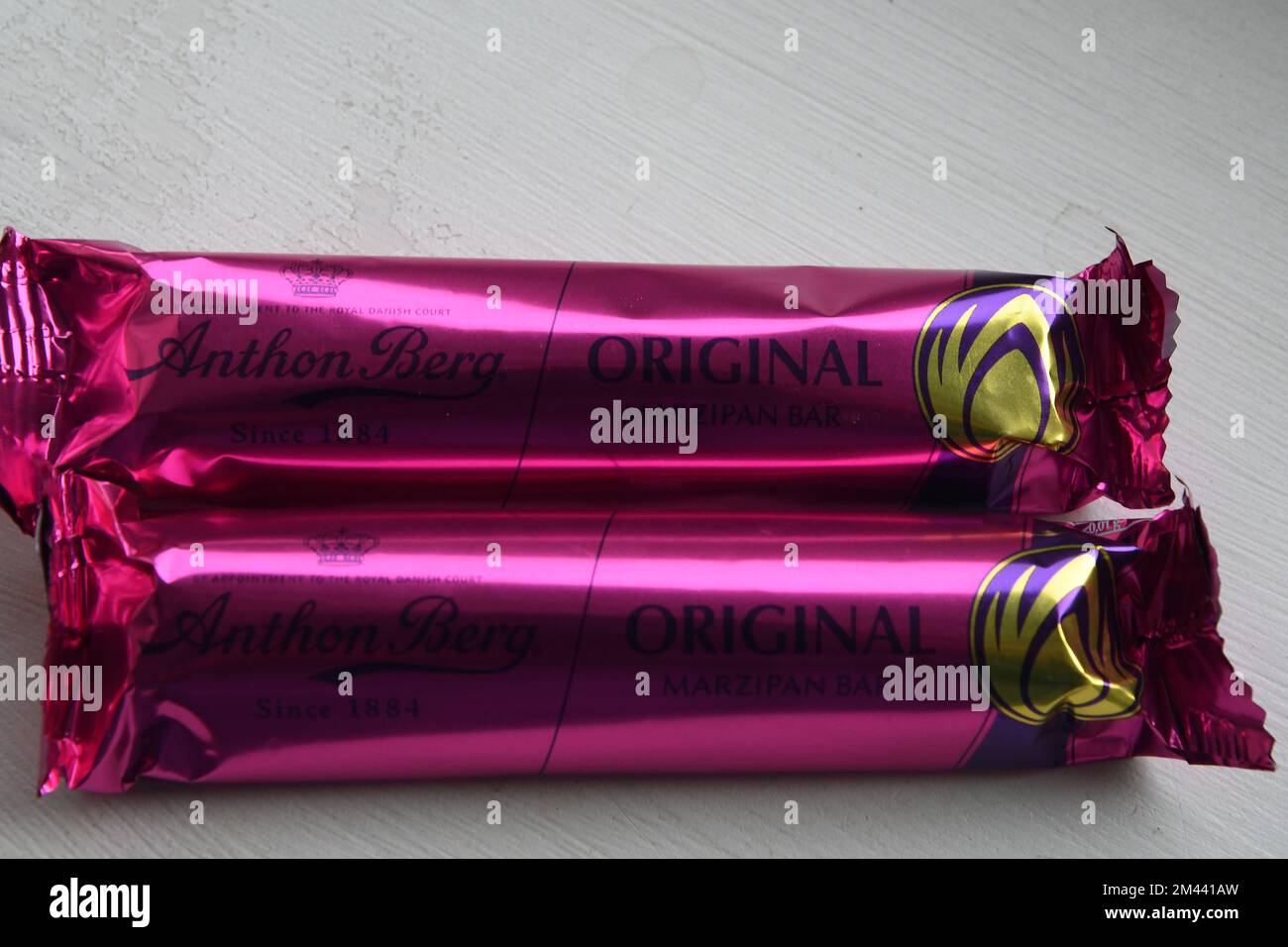 Copenhagen/Denmark/18 December 2022/Anthon Berg chocolates and bar in ...