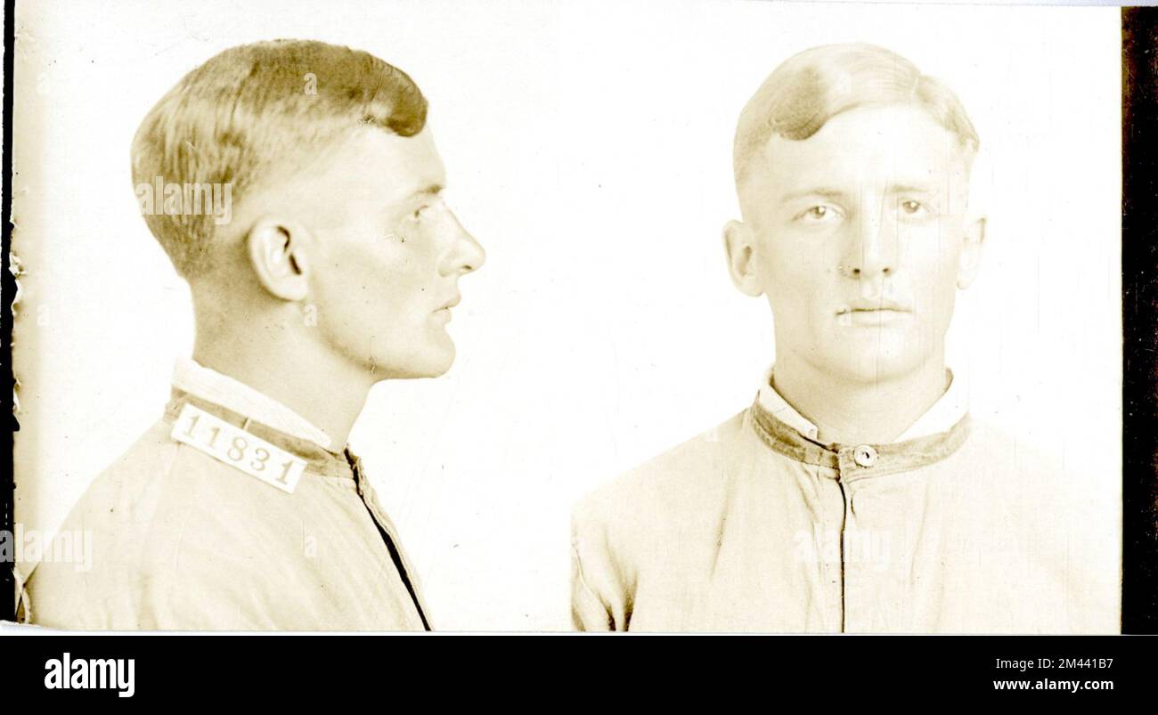 Photograph of Joe Voelker. Bureau of Prisons, Inmate case files Stock ...