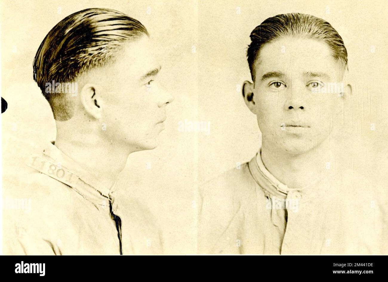 Photograph of Alvin Frank Miller. Bureau of Prisons, Inmate case files ...