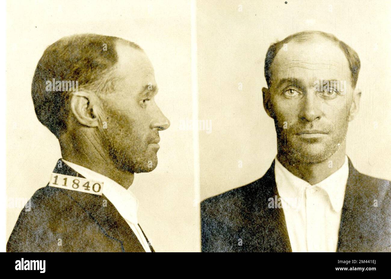 Photograph of Daniel McLeod. Bureau of Prisons, Inmate case files Stock ...