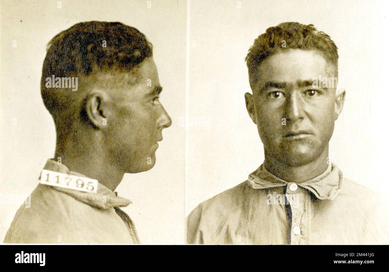 Photograph of Walter Black. Bureau of Prisons, Inmate case files Stock ...