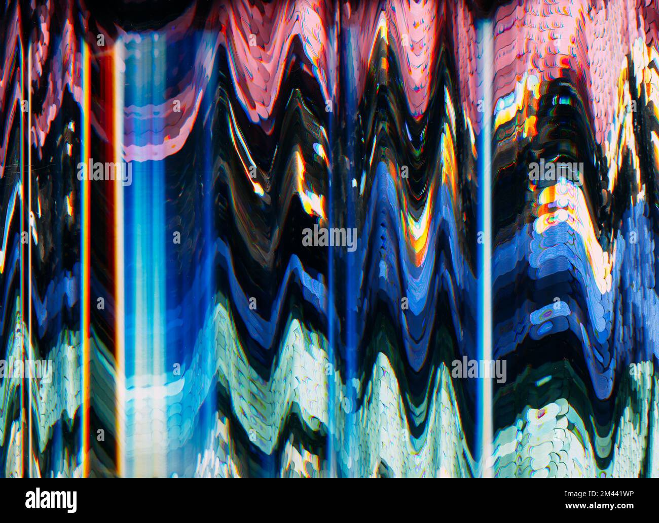 distorted display system breakdown signal error Stock Photo - Alamy