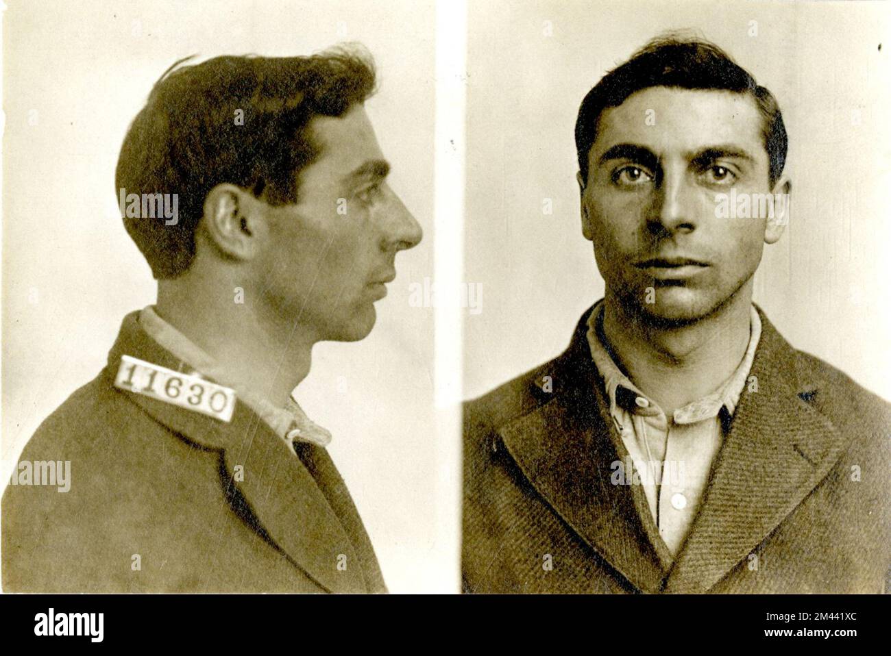 Photograph of Frank Nordell. Bureau of Prisons, Inmate case files Stock ...