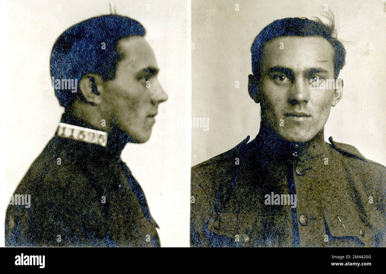 Photograph of Joseph Yanik. Bureau of Prisons, Inmate case files Stock ...