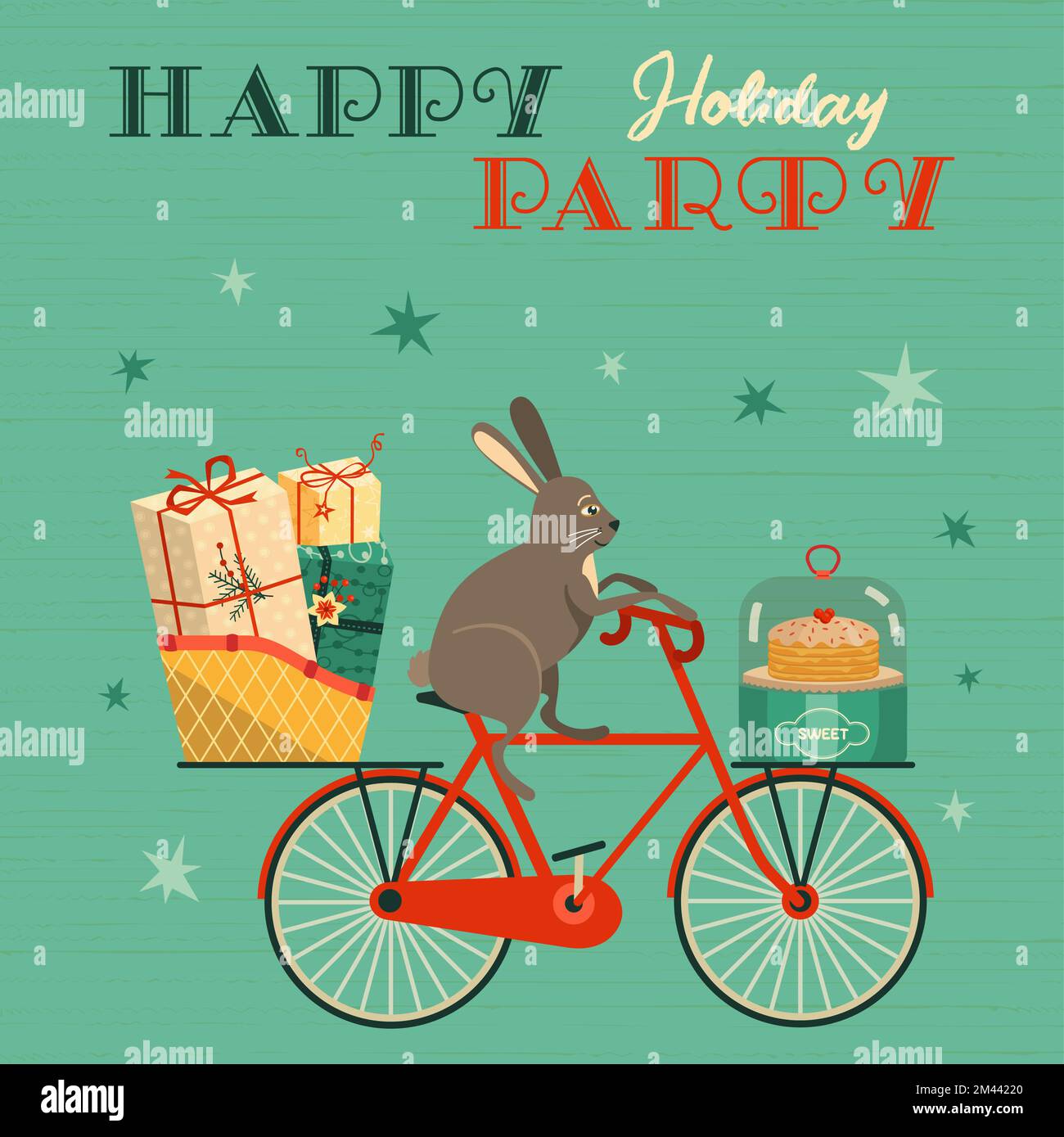 Deliver presents Stock Vector Images - Alamy