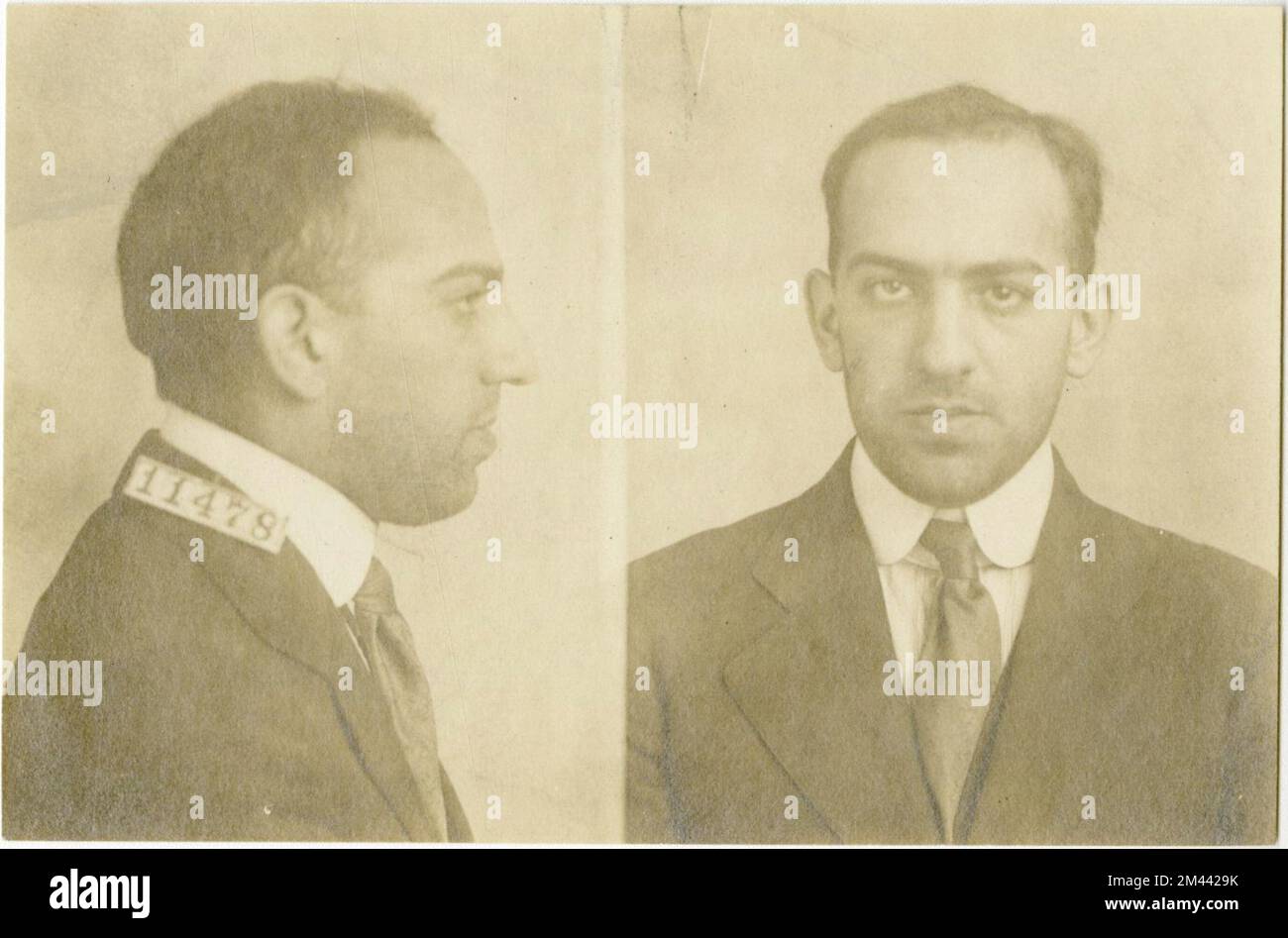 Photograph of George A. Parks. Bureau of Prisons, Inmate case files ...