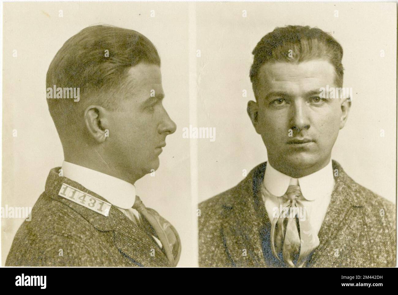 Photograph of Theodore Kienstra. Bureau of Prisons, Inmate case files ...