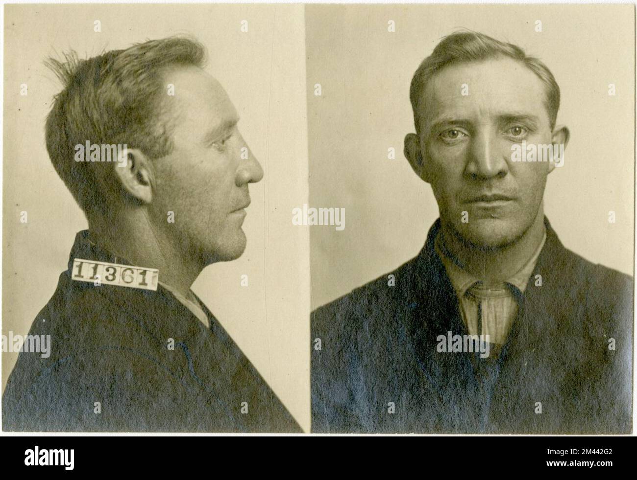Photograph of Walter R. Oliver. Bureau of Prisons, Inmate case files ...