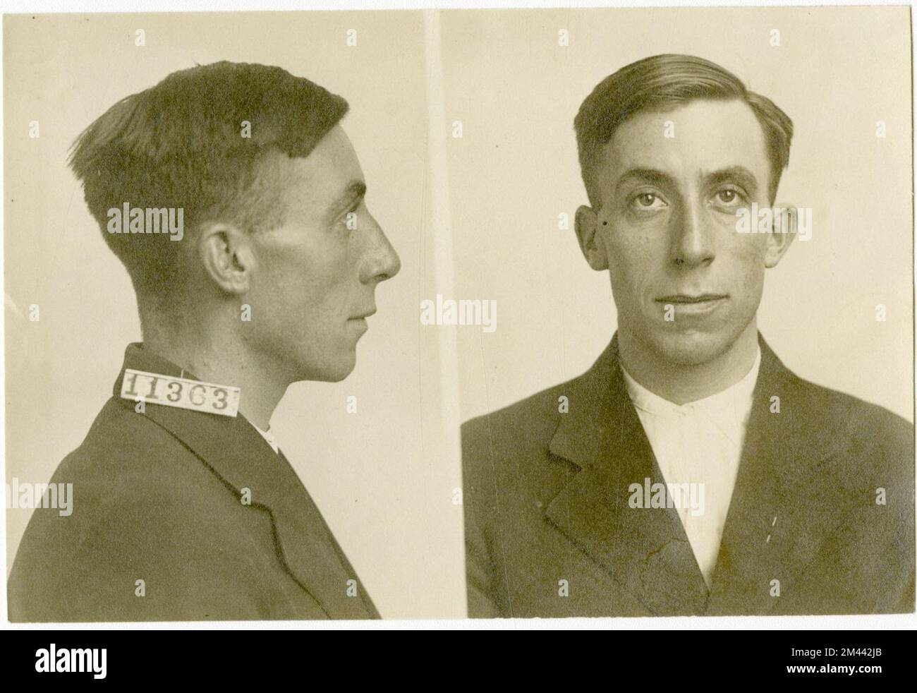 Photograph of Albert R. Duff. Bureau of Prisons, Inmate case files ...