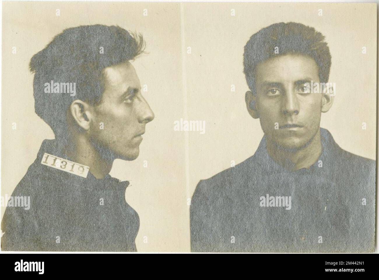 Photograph of Charles Melbourne. Bureau of Prisons, Inmate case files ...