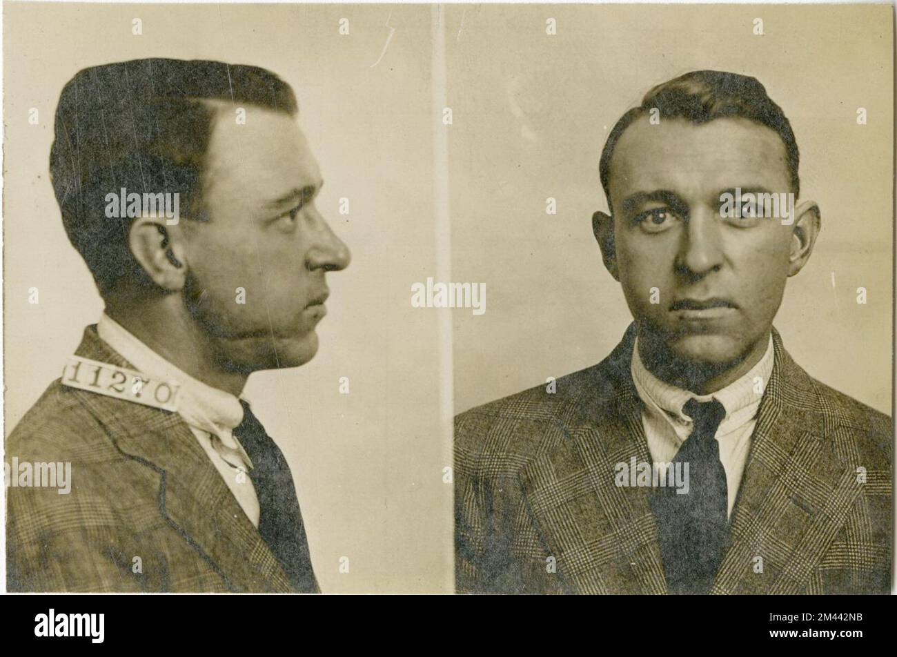 Photograph of Arthur Steele. Bureau of Prisons, Inmate case files Stock ...