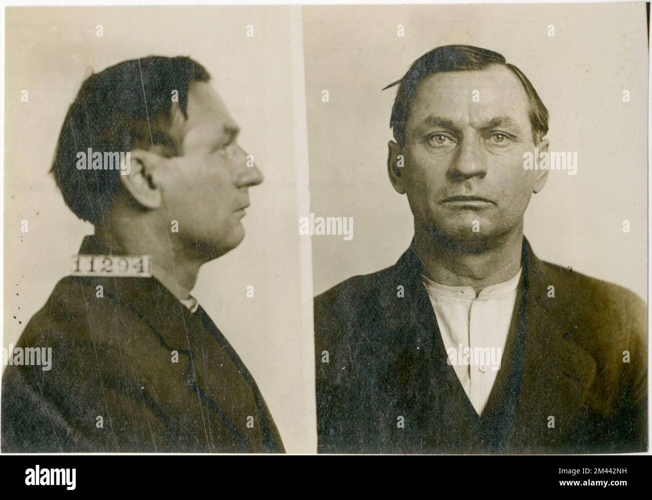 Photograph of Frank Haddox. Bureau of Prisons, Inmate case files Stock ...