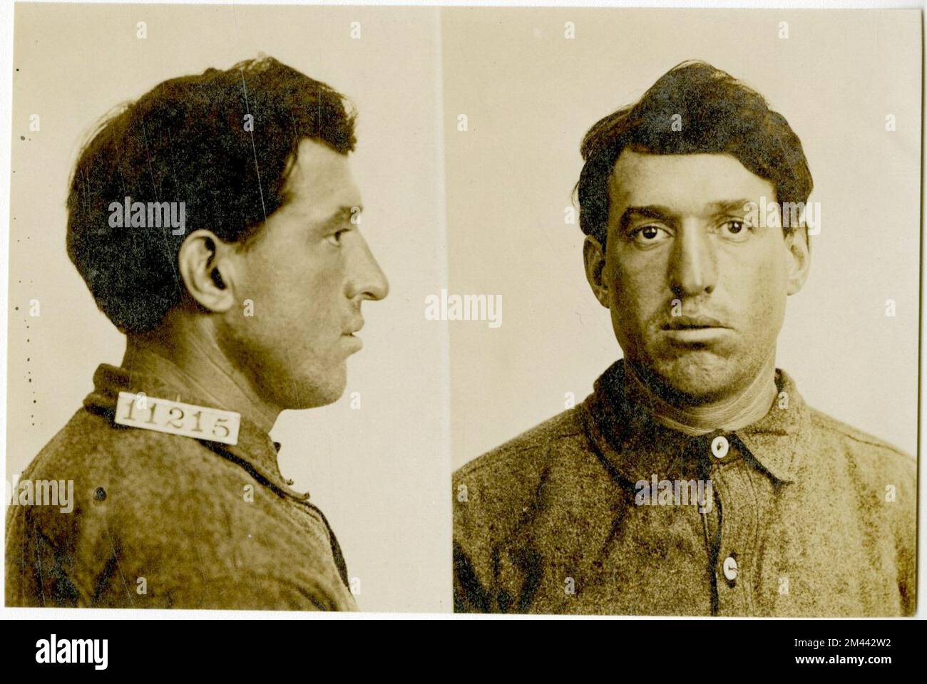 Photograph of Frank Werthan. Bureau of Prisons, Inmate case files Stock ...