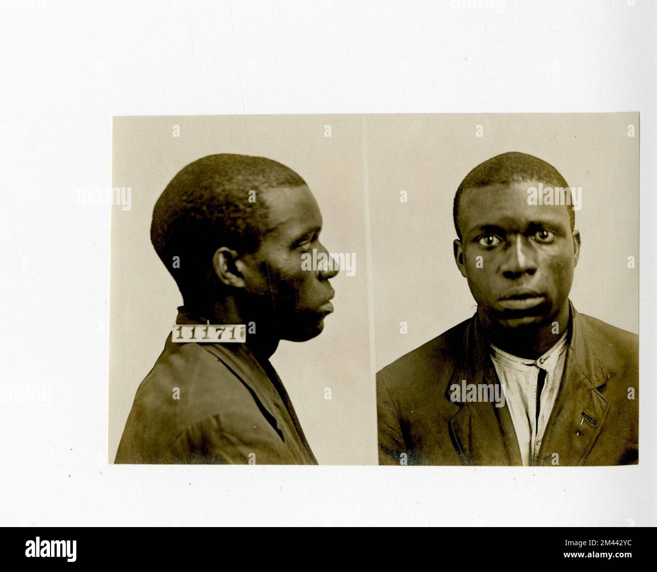 Photograph of Frank Williams. Bureau of Prisons, Inmate case files ...