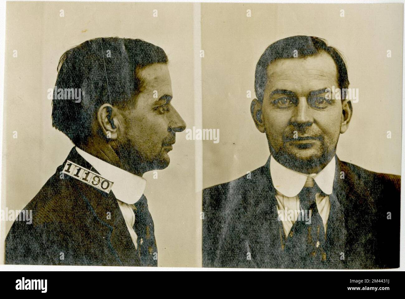 Photograph of Edward Hack. Bureau of Prisons, Inmate case files Stock ...