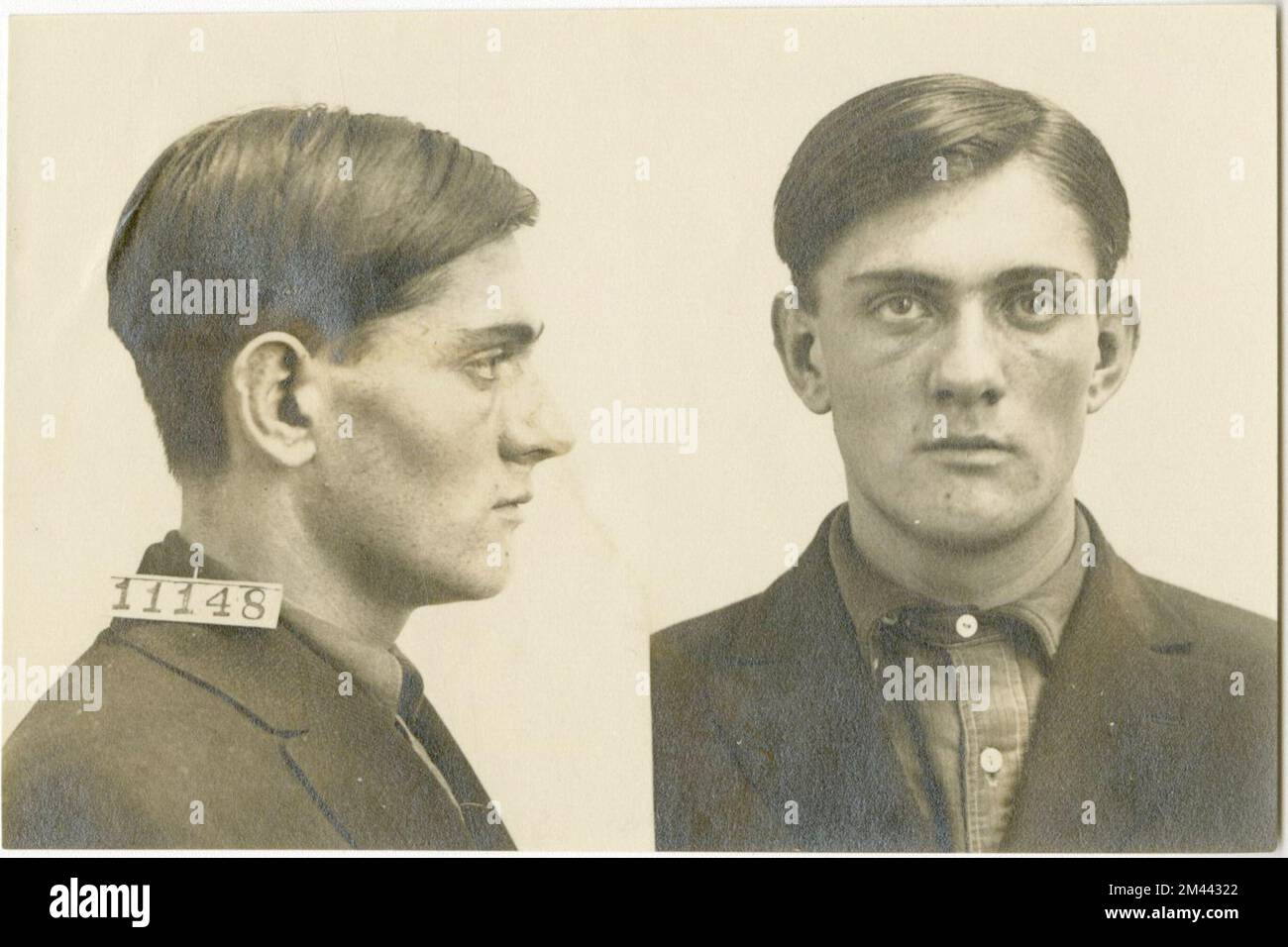 Photograph of Albert Shoemaker. Bureau of Prisons, Inmate case files ...