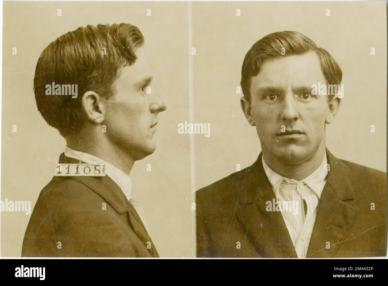 Photograph of George Lang. Bureau of Prisons, Inmate case files Stock ...