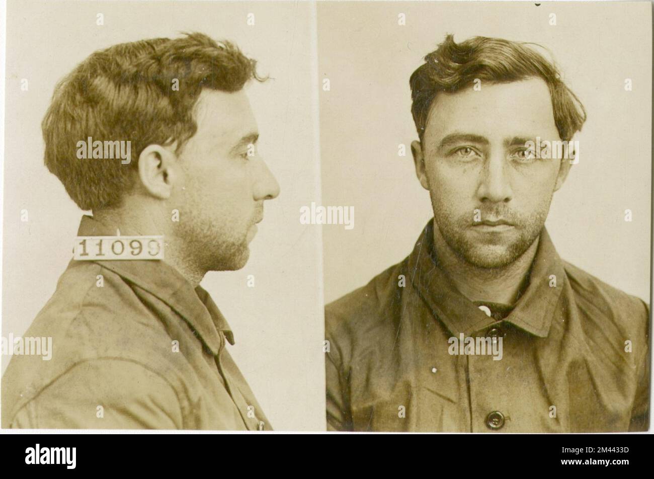 Photograph of George May. Bureau of Prisons, Inmate case files Stock ...