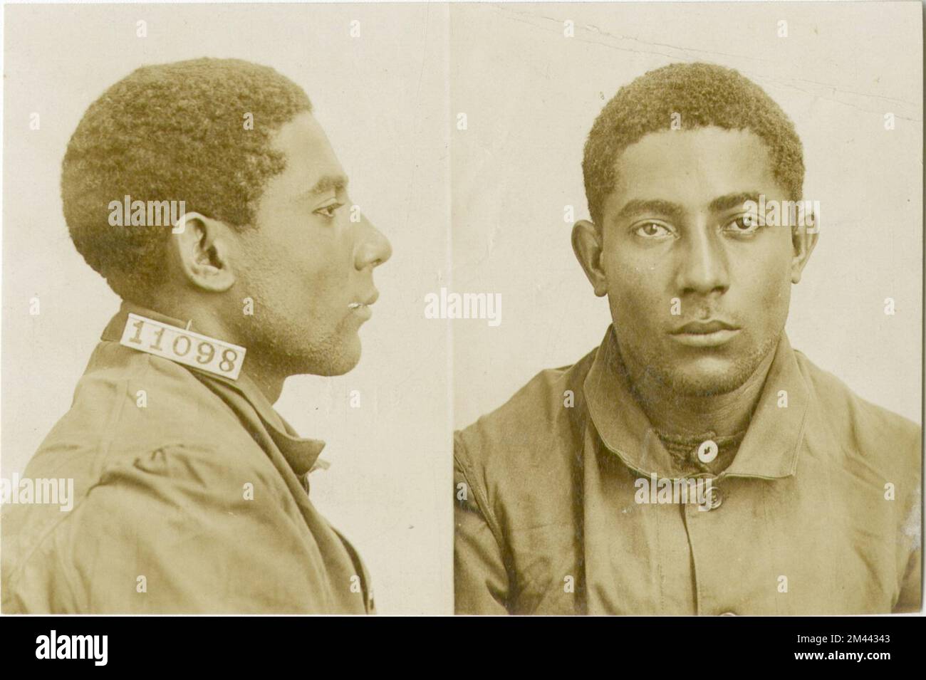 Photograph of Nathan Walker. Bureau of Prisons, Inmate case files Stock ...