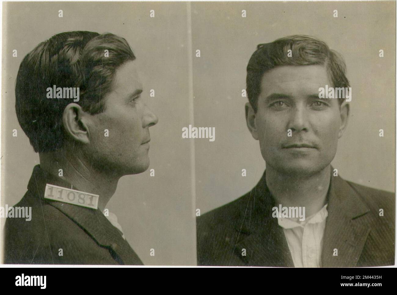 Photograph of Joe Smith. Bureau of Prisons, Inmate case files Stock ...