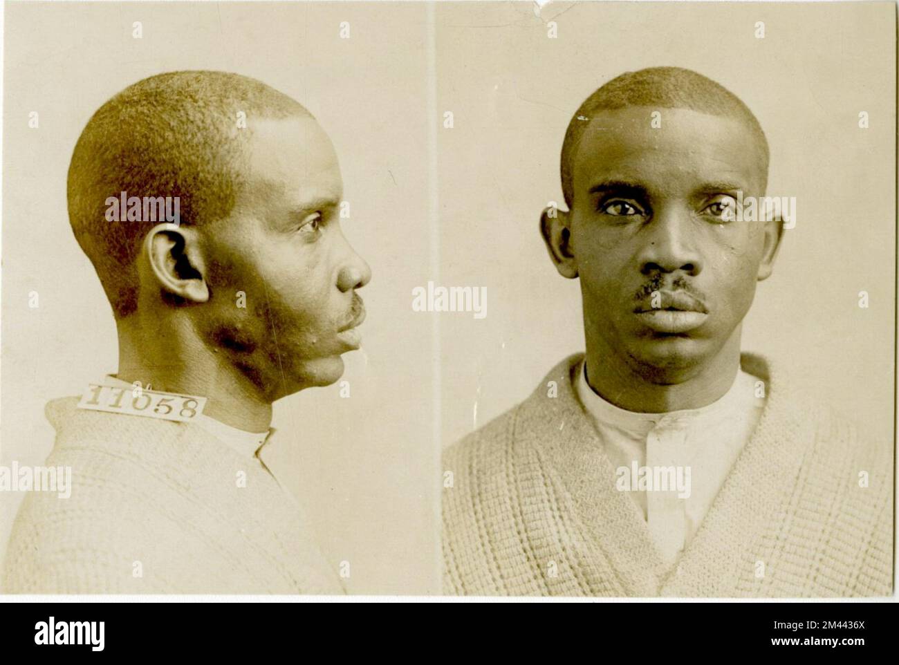 Photograph of Thomas Carter. Bureau of Prisons, Inmate case files Stock ...