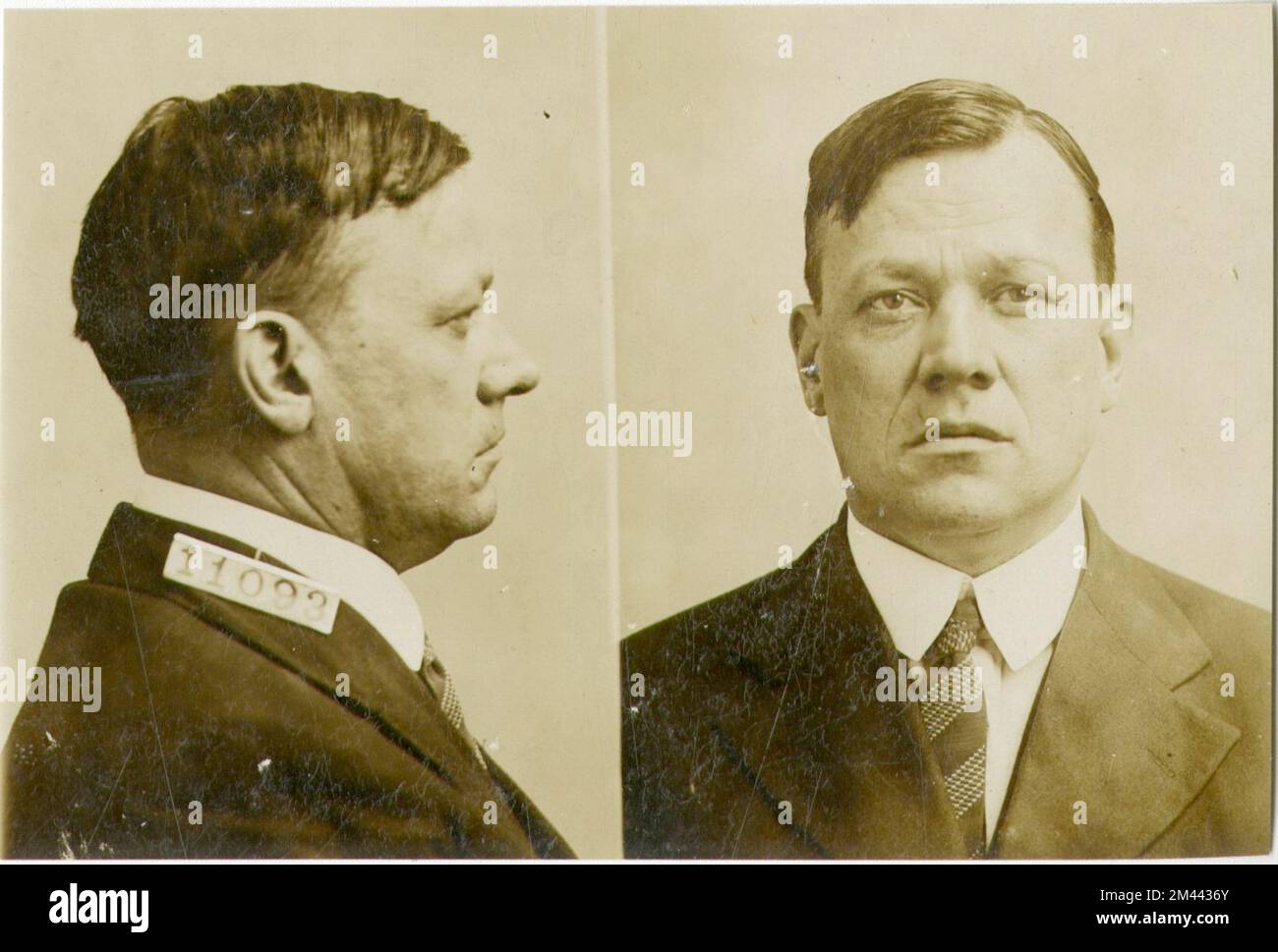 Photograph of George Bissett. Bureau of Prisons, Inmate case files ...