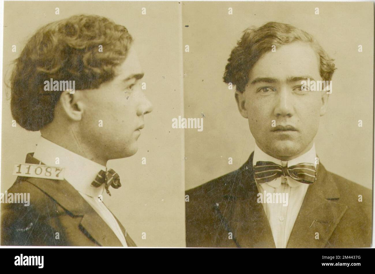 Photograph of Albert Hayes. Bureau of Prisons, Inmate case files Stock Photo - Alamy