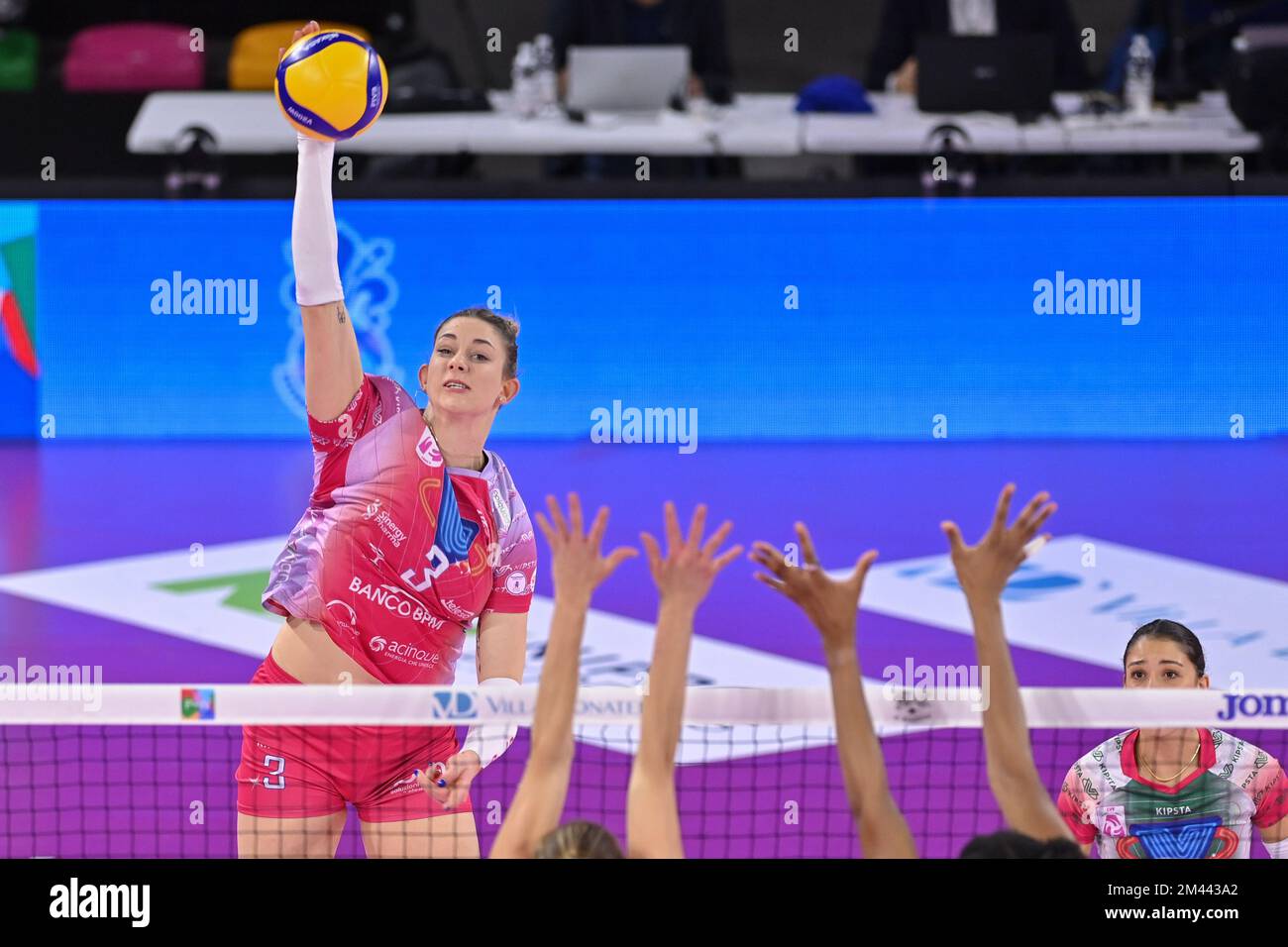 Florence, Italy. 18th Dec, 2022. Magdalena Stysiak (Vero Volley Milano ...