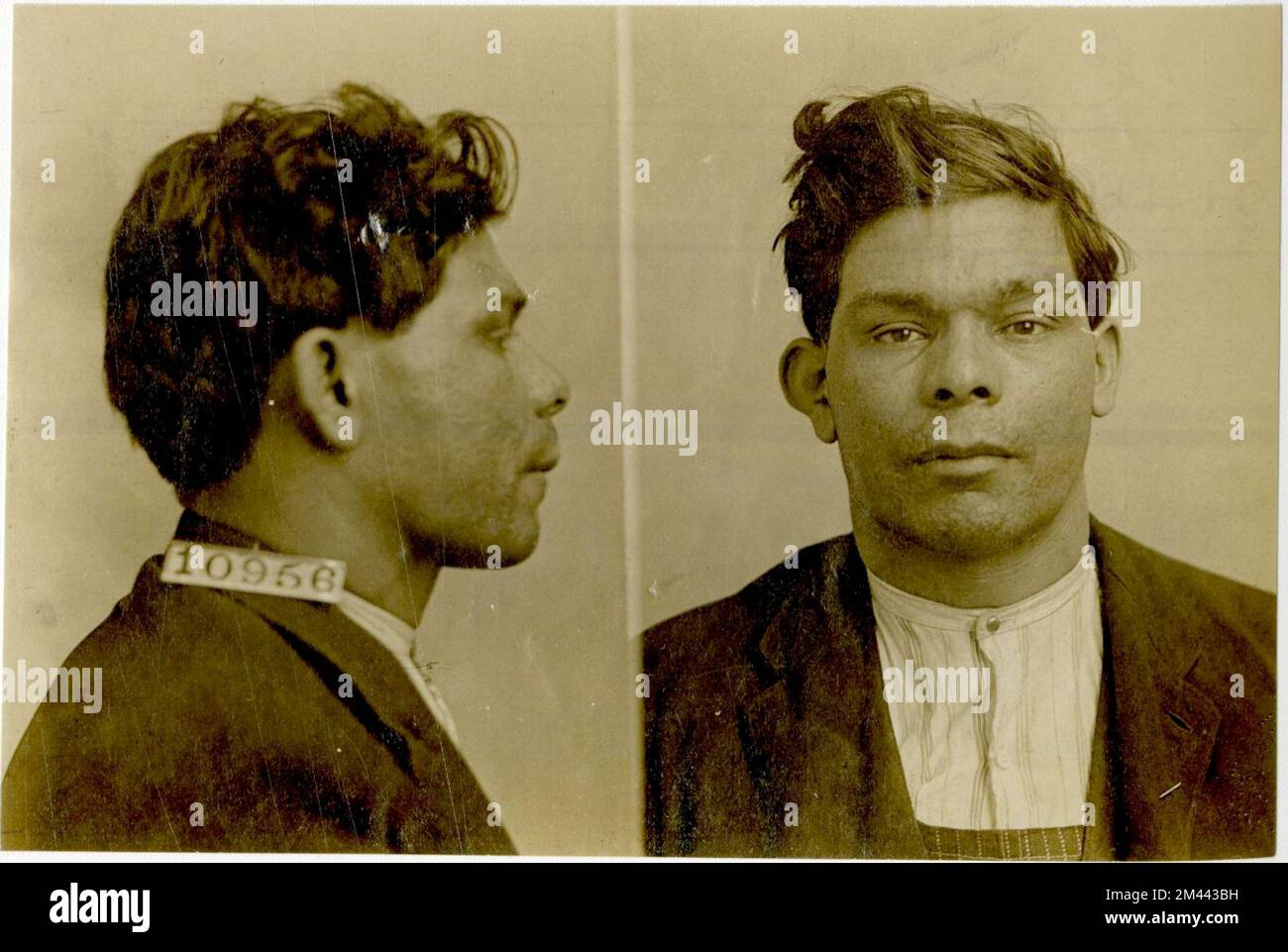 Photograph of Carlos Ruiz. Bureau of Prisons, Inmate case files Stock ...