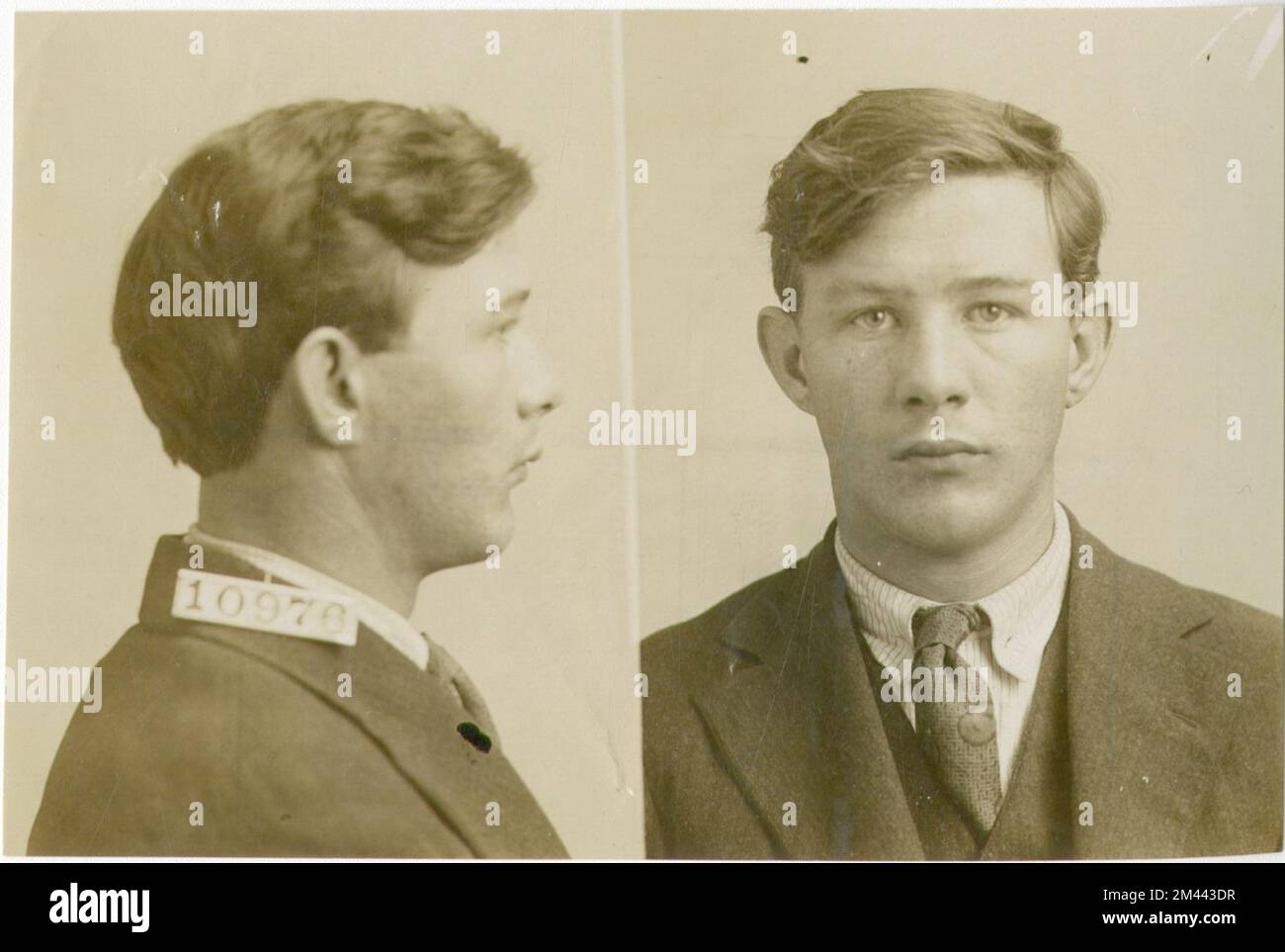 Photograph of Eckel L. Hunt. Bureau of Prisons, Inmate case files Stock ...