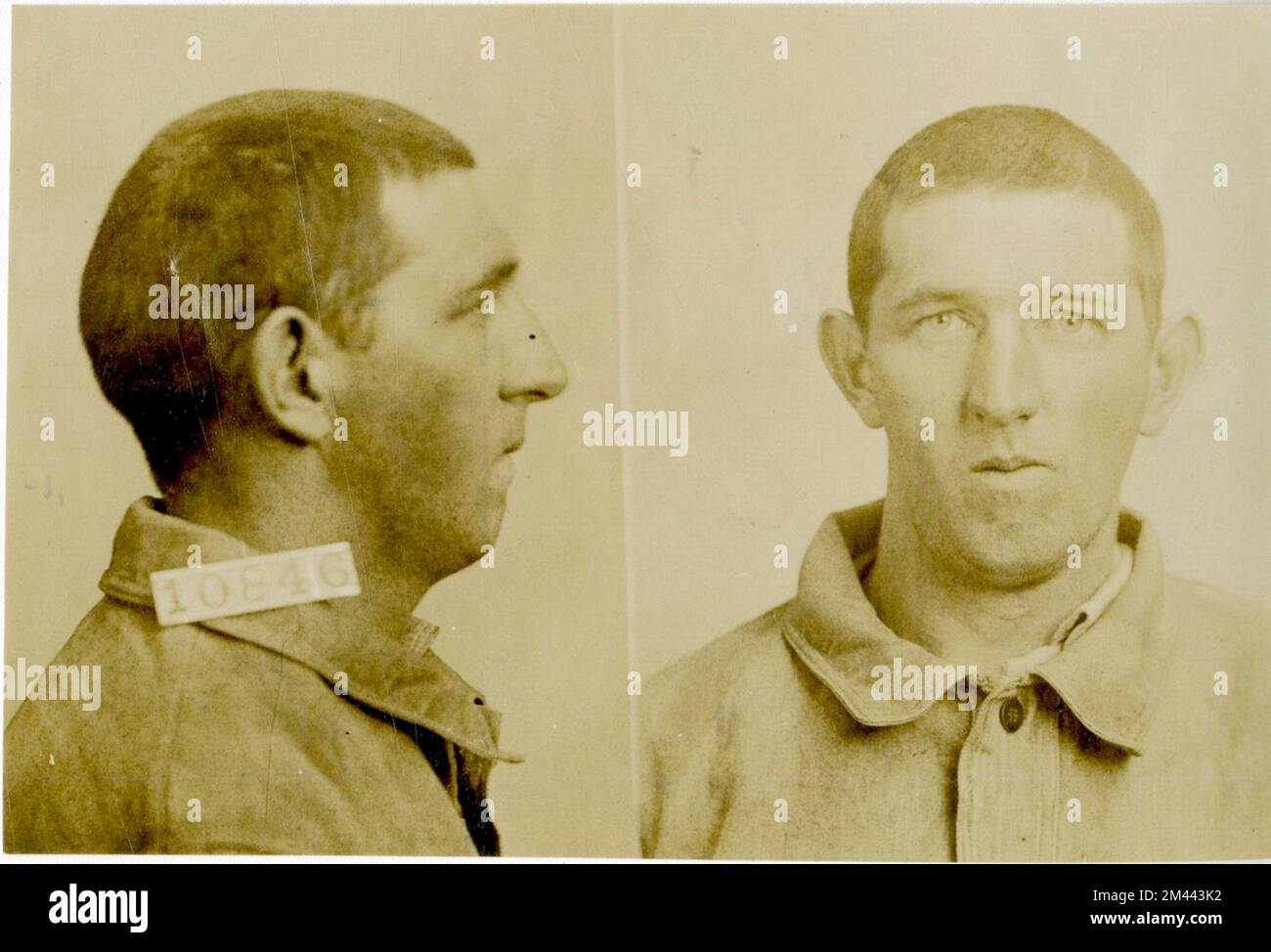 Photograph of James C. Callander. Bureau of Prisons, Inmate case files ...