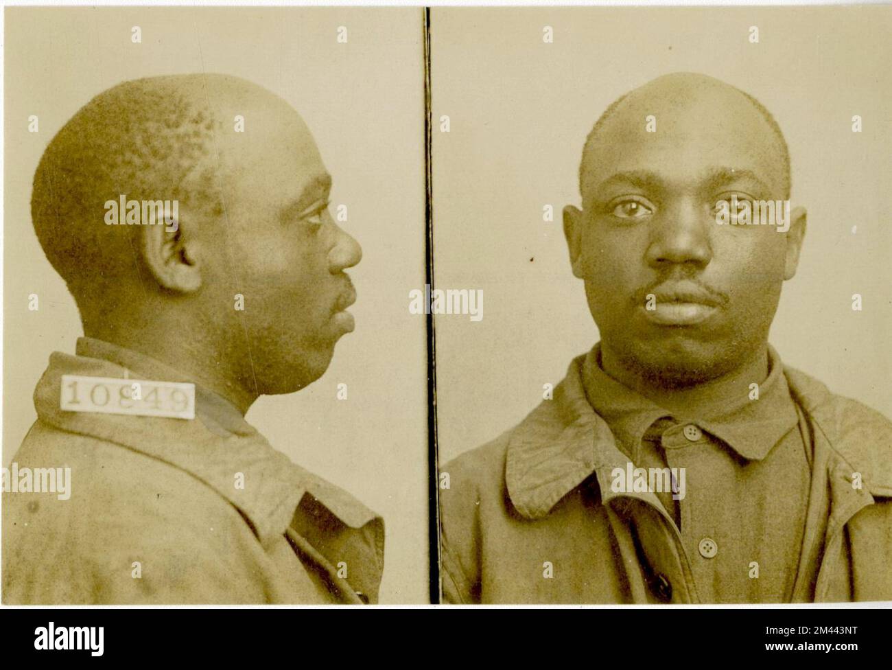 Photograph of George Robbs. Bureau of Prisons, Inmate case files Stock ...