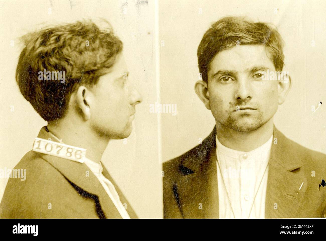 Photograph of George Sanselo. Bureau of Prisons, Inmate case files ...