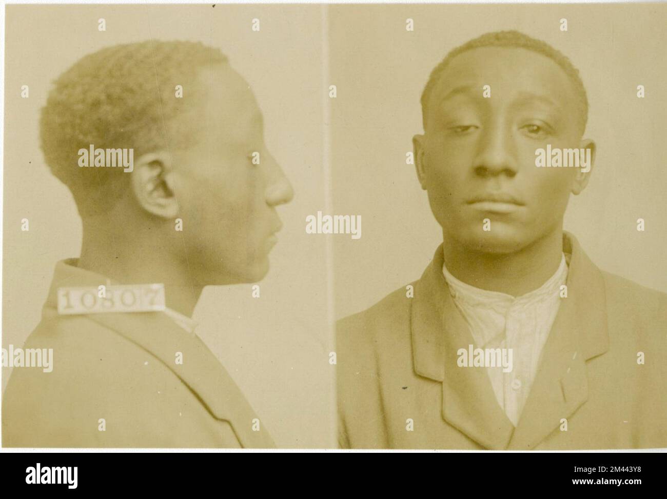 Photograph of Arthur Davis. Bureau of Prisons, Inmate case files Stock ...