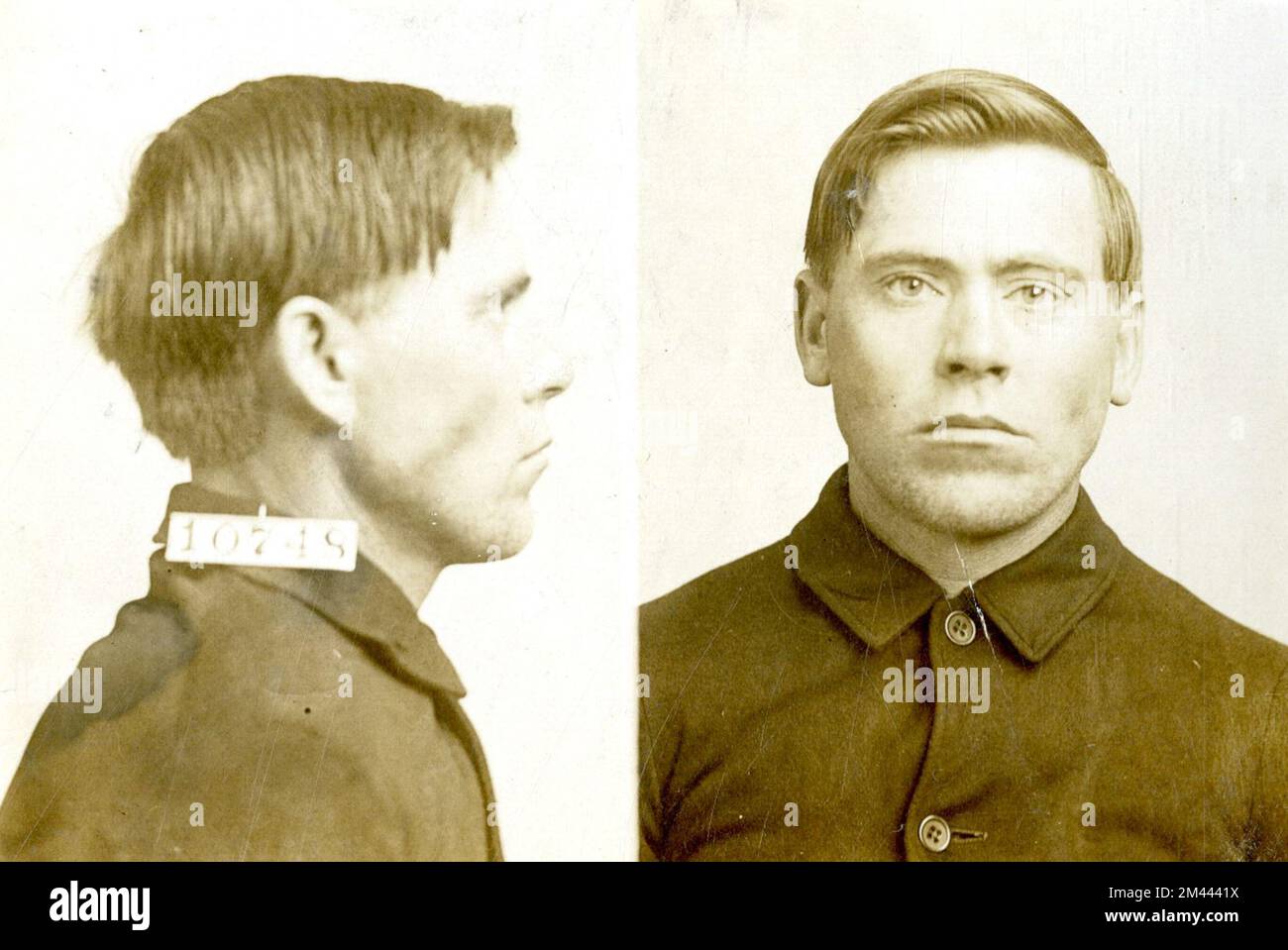 Photograph of Charlie Neace. Bureau of Prisons, Inmate case files Stock ...