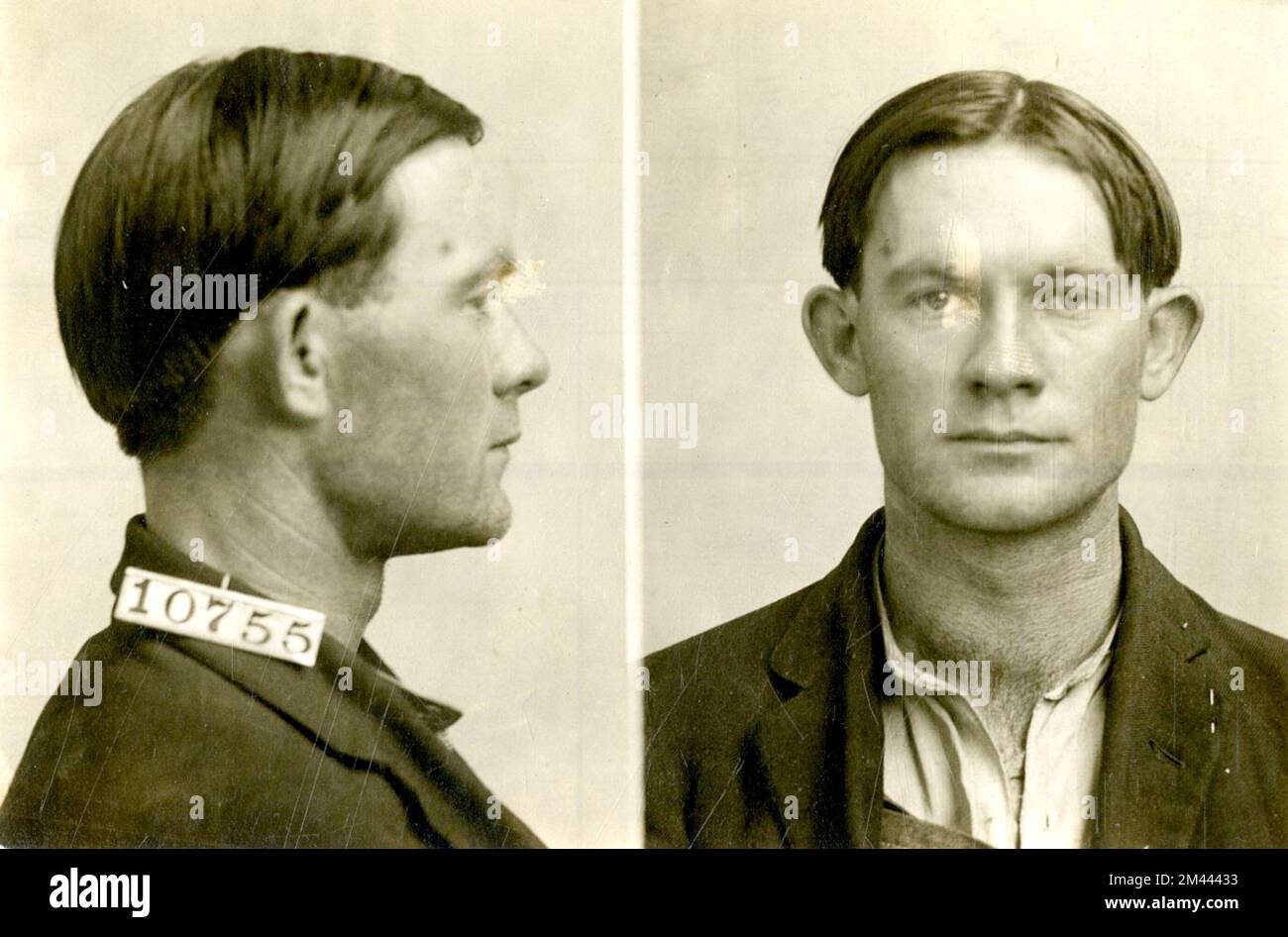 Photograph of William Eaton. Bureau of Prisons, Inmate case files Stock ...