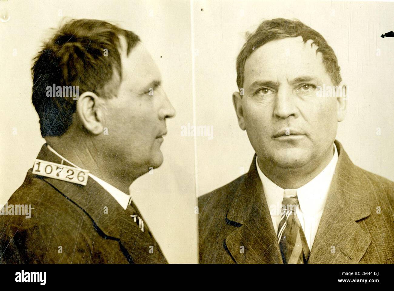 Photograph of A. W. Phillips. Bureau of Prisons, Inmate case files ...