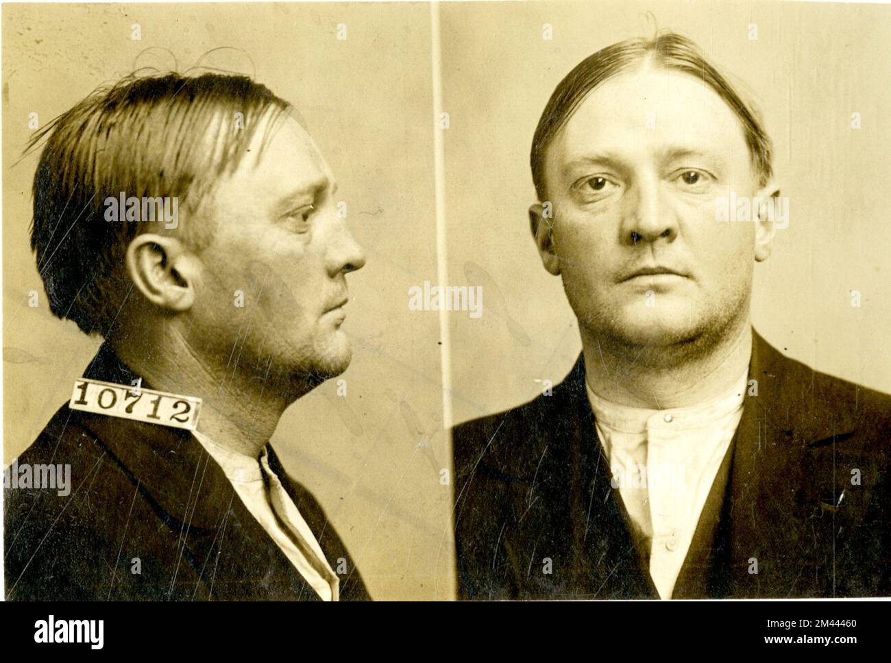 Photograph of George Young. Bureau of Prisons, Inmate case files Stock ...