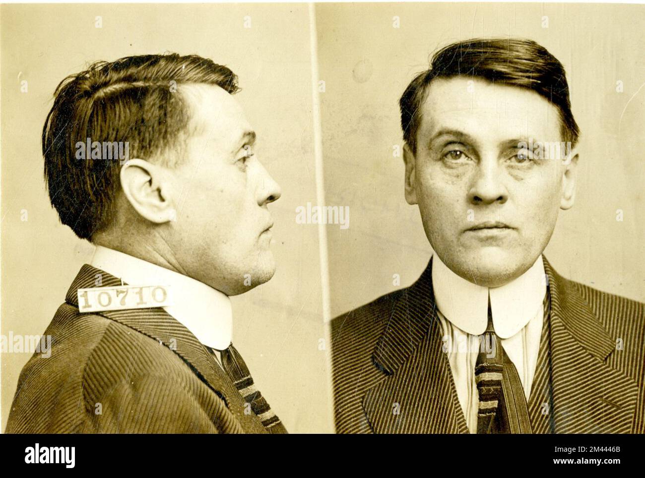 Photograph of Thomas Holden. Bureau of Prisons, Inmate case files Stock ...