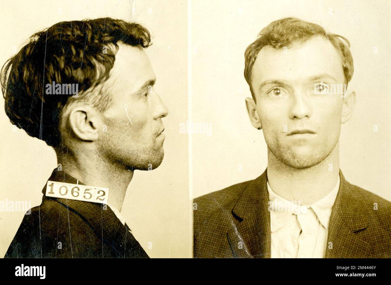 Photograph of Miles Kelly. Bureau of Prisons, Inmate case files Stock ...