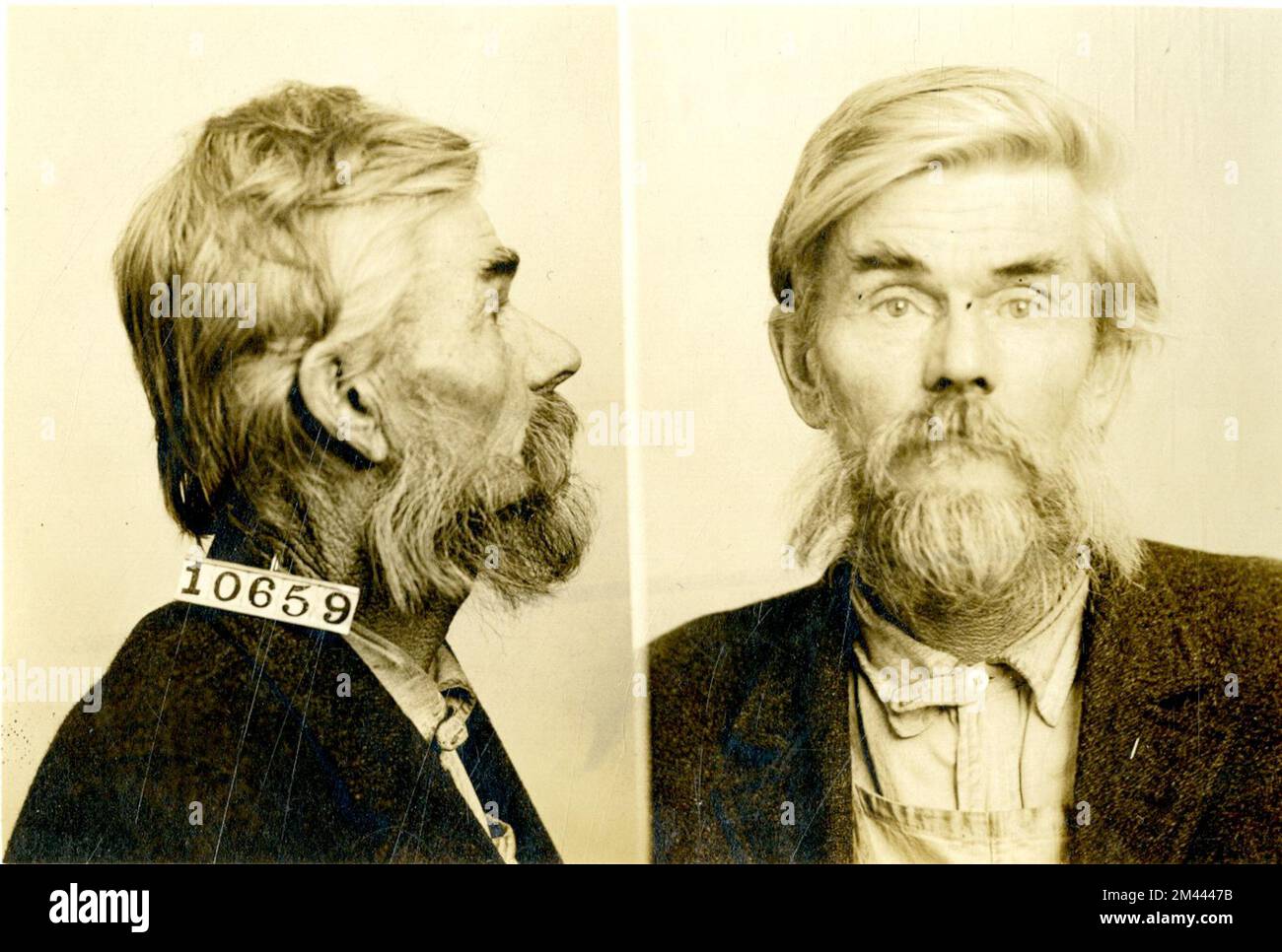 Photograph of Frank Miller. Bureau of Prisons, Inmate case files Stock ...