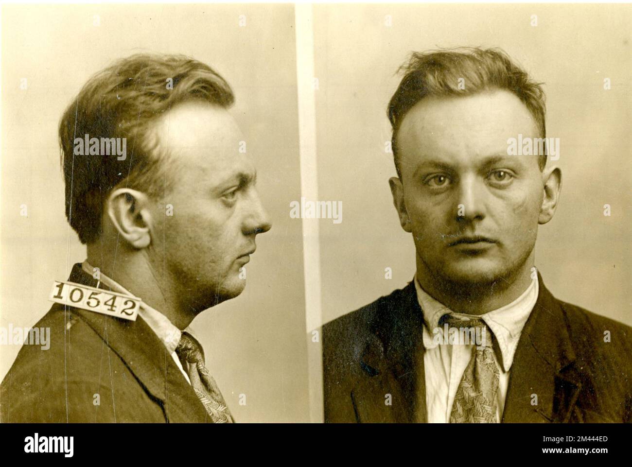 Photograph of Joseph Reindl. Bureau of Prisons, Inmate case files Stock ...