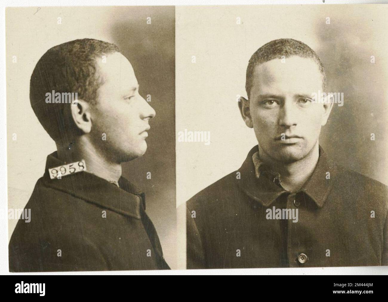 Photograph of Rexford V. Ness. Bureau of Prisons, Inmate case files Stock Photo - Alamy