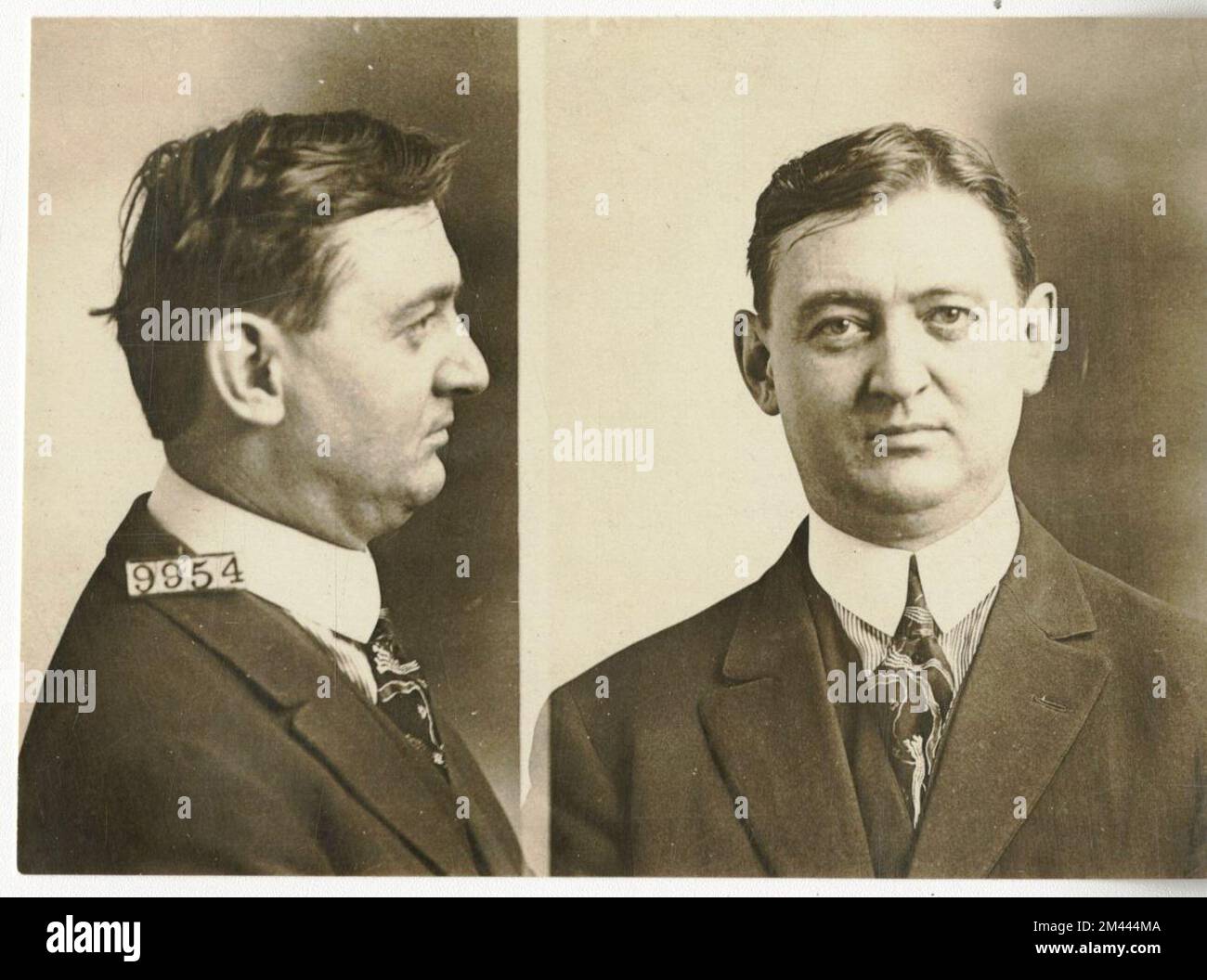 Photograph of Frank Charvat. Bureau of Prisons, Inmate case files Stock ...