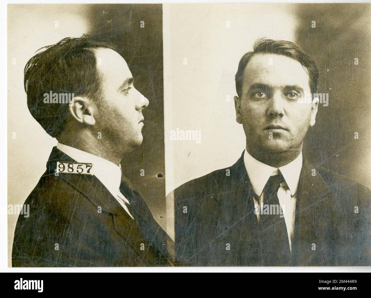 Photograph of William Erhardt. Bureau of Prisons, Inmate case files ...