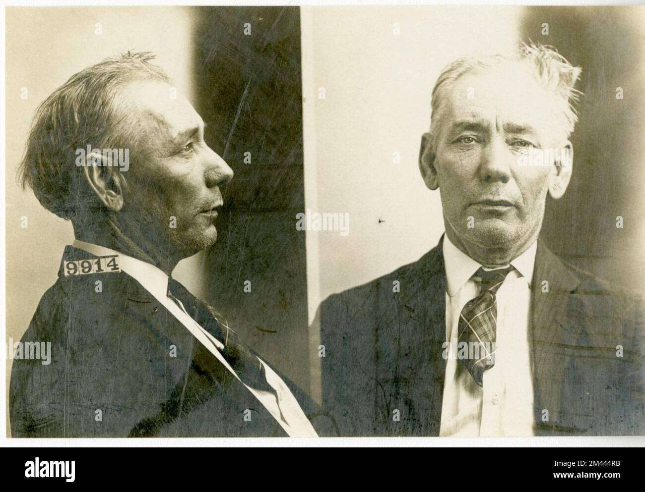 Photograph of John W. Murphy. Bureau of Prisons, Inmate case files ...