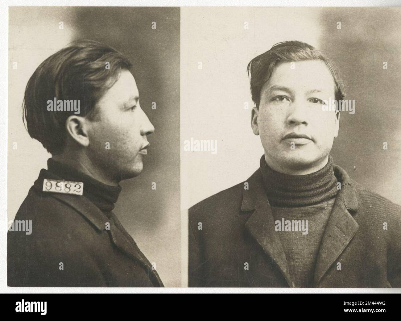 Photograph of George Peters. Bureau of Prisons, Inmate case files Stock ...